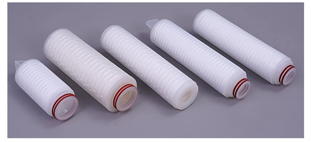 1um PES pleated filter cartridge for pharmaceutical industry